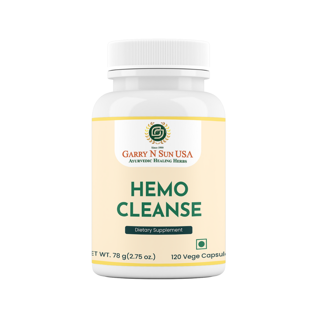 Buy Hemo Cleanse Capsules - Ayurvedic Blood Cleansing Supplements ...