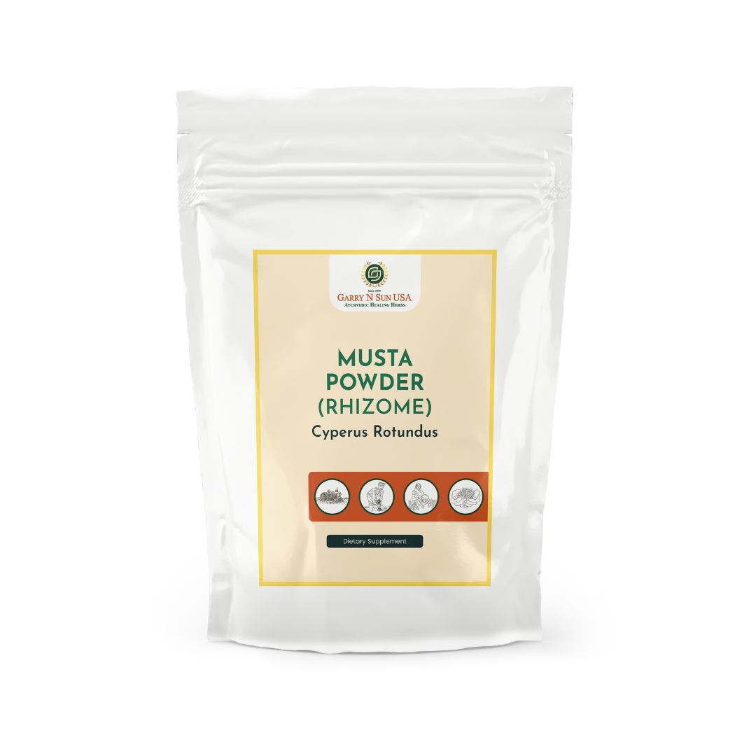Organic Musta Powder: Natural Solution for Digestive Health – GARRY N SUN