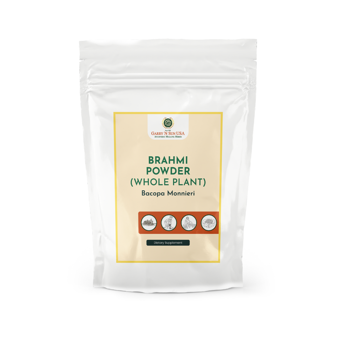 Brahmi Organic Powder for Memory and Focus | Ayurvedic Supplements ...