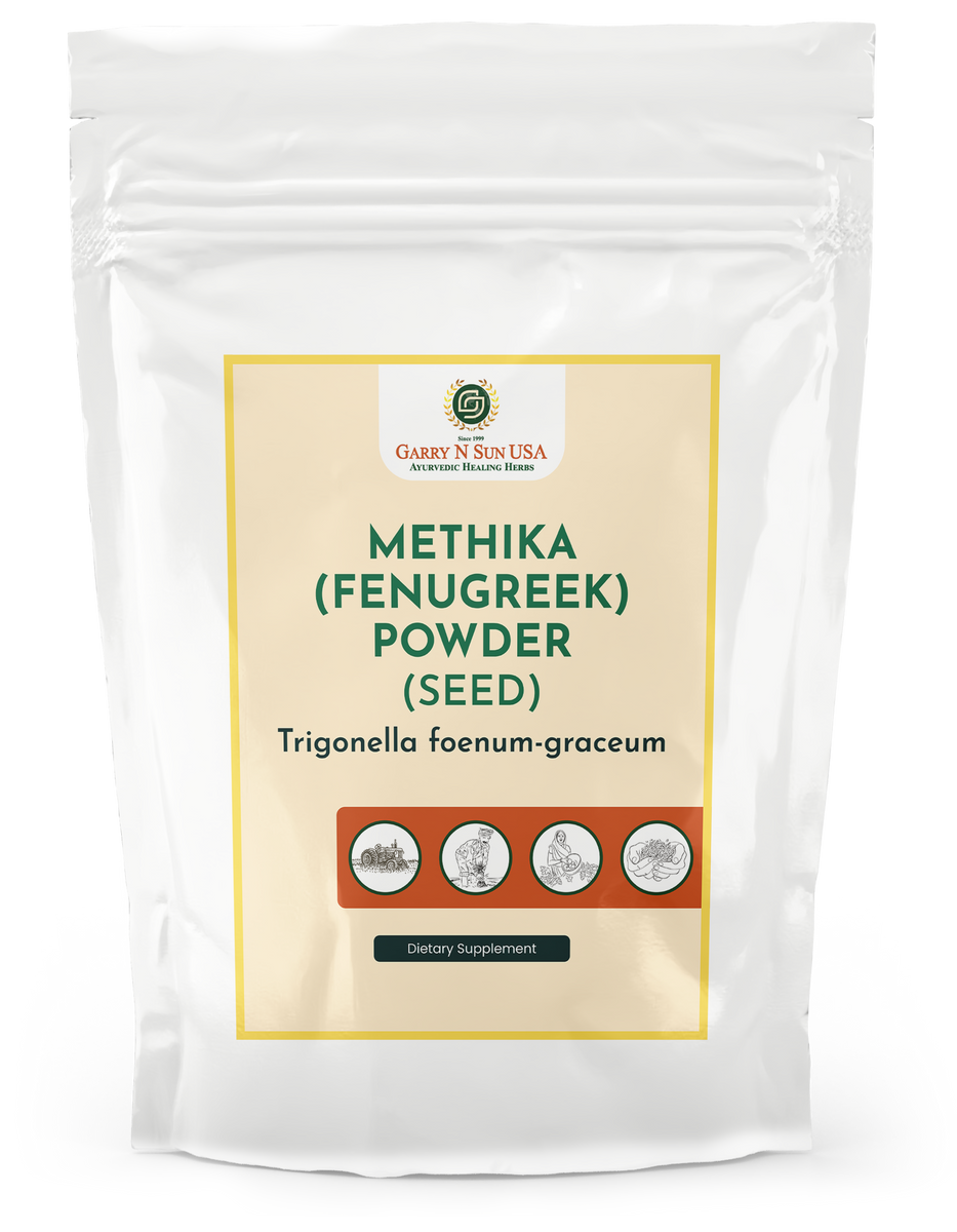 Organic Methika Powder | Fenugreek Seed Powder - Buy Now – GARRY N SUN